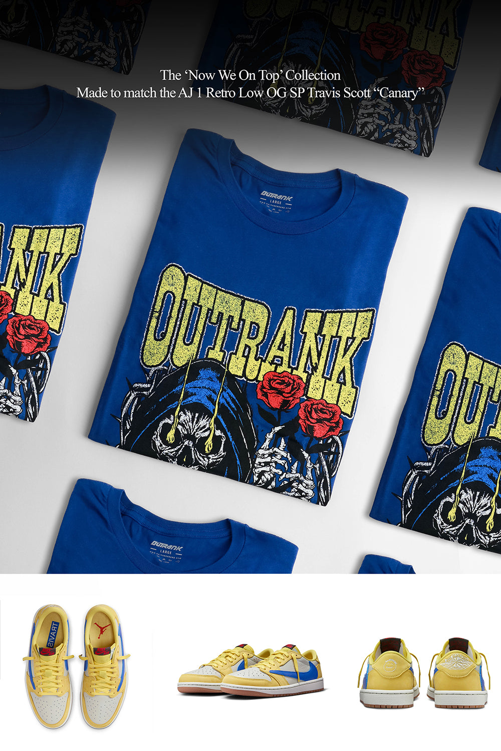 Outrank Brand Streetwear - T-Shirt - Shorts - Hoodies and Hats