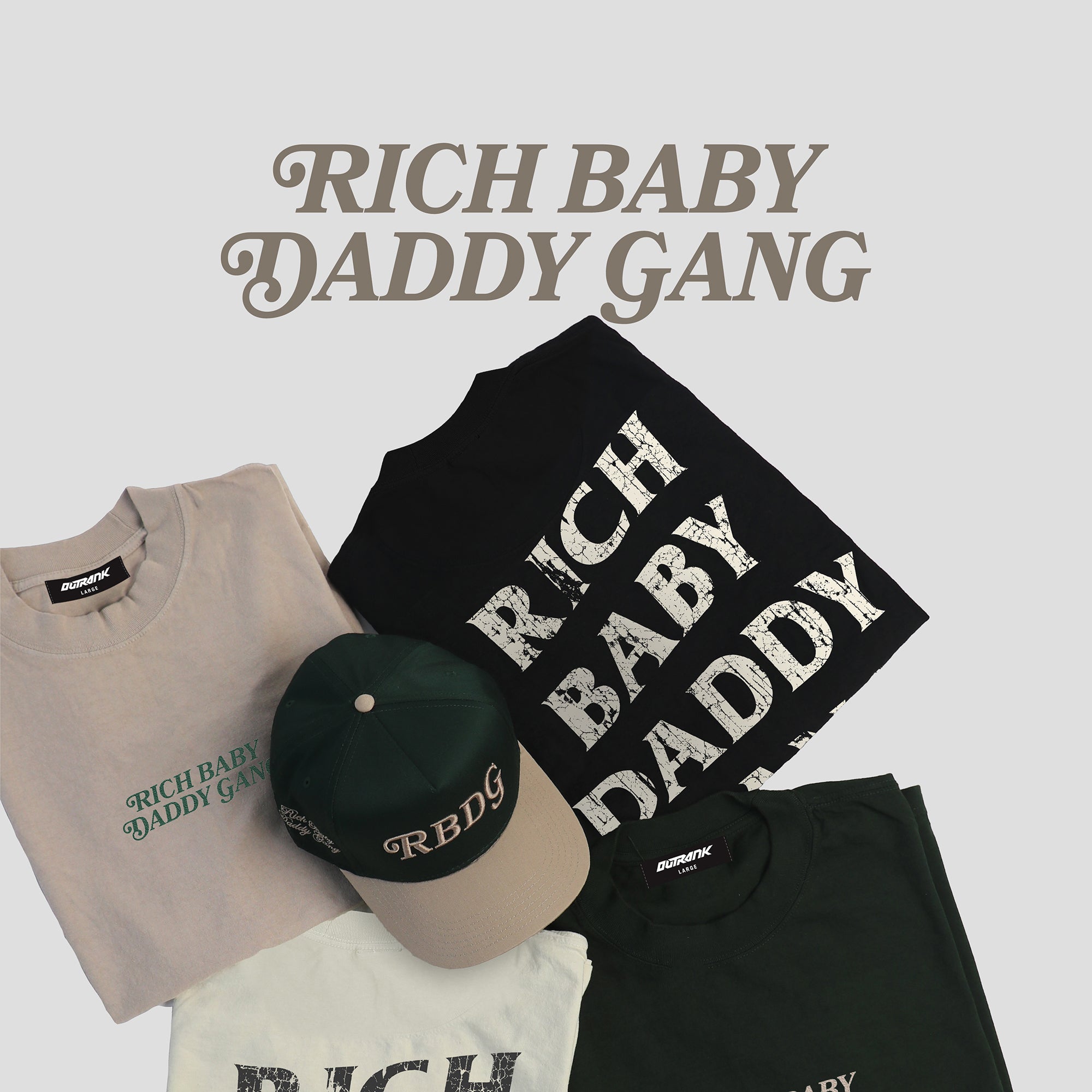 Outrank Brand Streetwear - T-Shirt - Shorts - Hoodies and Hats