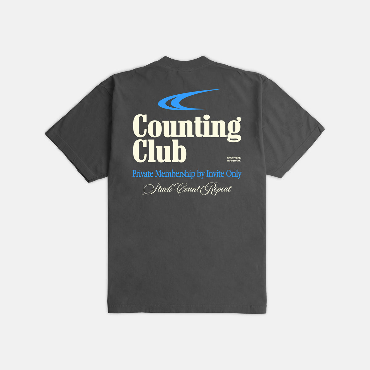 CC Members Ultra Heavyweight T-shirt - Dark Grey – Outrank Brand