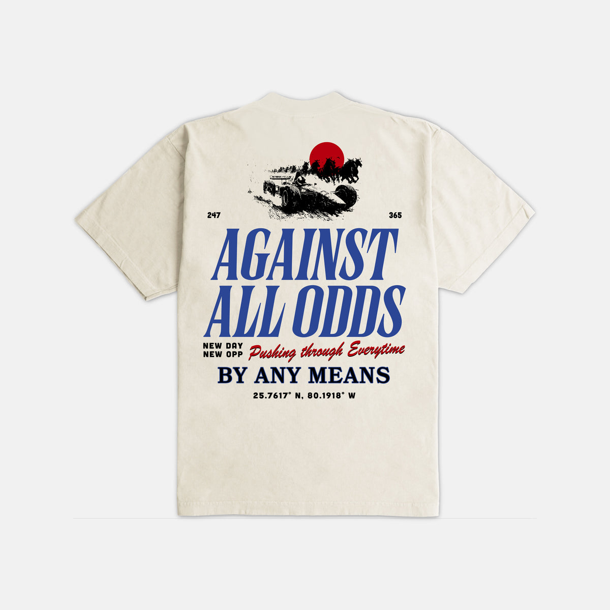 Against All Odds Ultra Heavyweight T-shirt – Outrank Brand